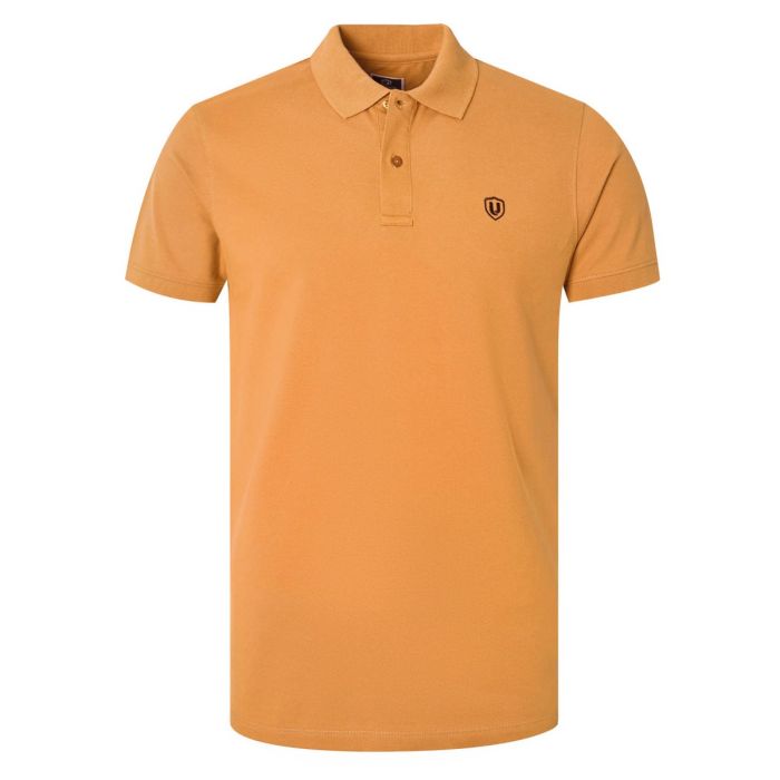 Mustard Cotton Polo Shirt